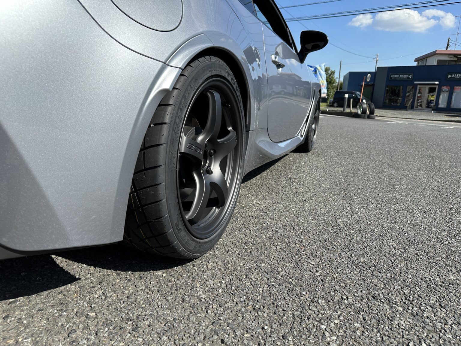 GR86 レイズ グラムライツ 57CR スペックD 装着 - 48motorz